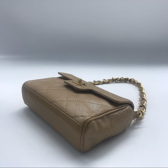 CHANEL | Bags | Chanel Mini Caviar Flap Bag | Poshmark